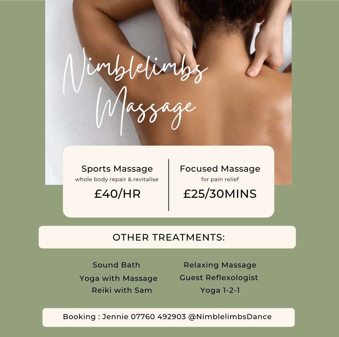 Massage – Nimblelimbs